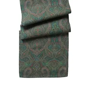 JULISKA Paisley Table Runner, 90 X 18 - Evergreen