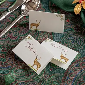 JULISKA Forest Walk Stag Place Card, Set Of 12