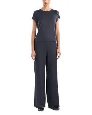 Natori Bliss Essentials Short Sleeve Pajamas Black