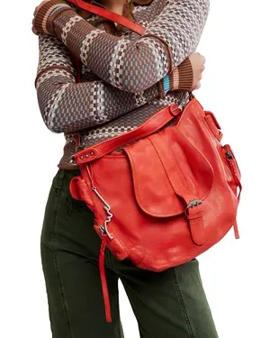 Free People Leather Tote