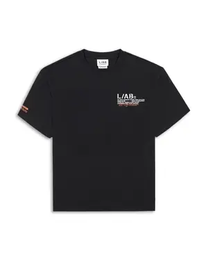 Off-White Cotton Duct Tape Logo Graphic T-shirt