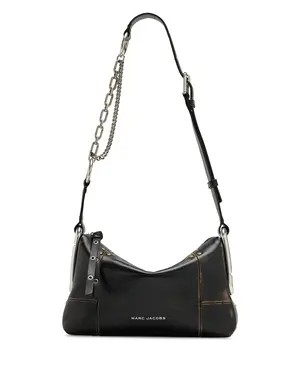 Marc Jacobs Scene Medium Studded Distressed Leather Shoulder Bag