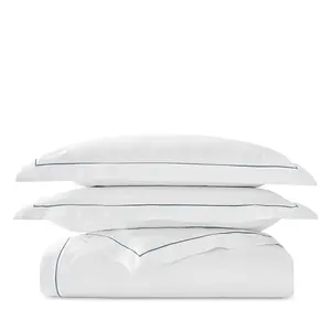 CHRISTY Premium Sateen Duvet Cover Set, King/california King - Blue