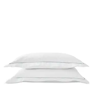 CHRISTY Premium Cotton Sateen Pillowcase Set, Standard - Blue