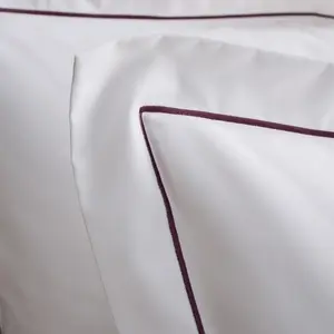 CHRISTY Premium Cotton Sateen Pillowcase Set, Standard - Fig