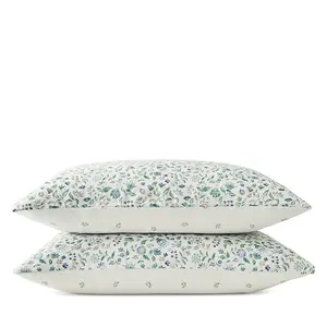CHRISTY Ivycroft Standard Pillowcase, Pair - Green