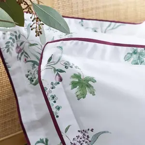 CHRISTY Leaves Duvet Cover Set, Full/queen