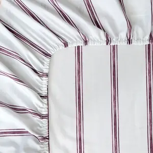 CHRISTY Leaves Sateen Sheet Set, Queen
