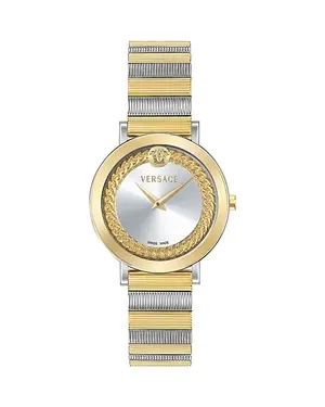 Versace V-libra Bracelet Watch, 35mm - Two Tone