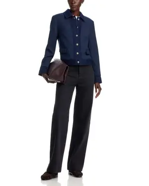 Kobi Halperin Michelle Denim Trim Jacket