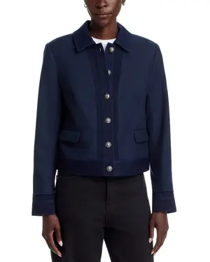 Kobi Halperin Michelle Denim Trim Jacket