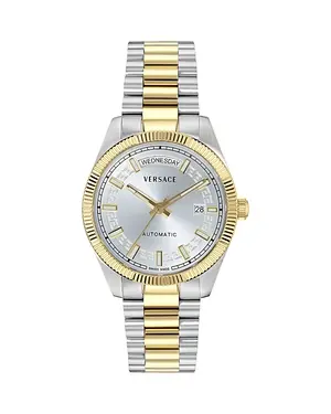 Versace Millenyium Automatic Bracelet Watch, 40mm - Two Tone
