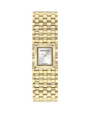 FERRAGAMO Manchette Bracelet Watch, 19mm X 22mm - Gold