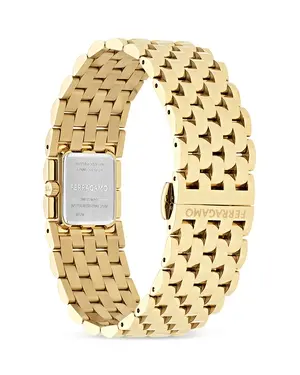 FERRAGAMO Manchette Bracelet Watch, 19mm X 22mm