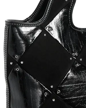 3.1 Phillip Lim Mini Quilted Patchwork Market Tote Bag