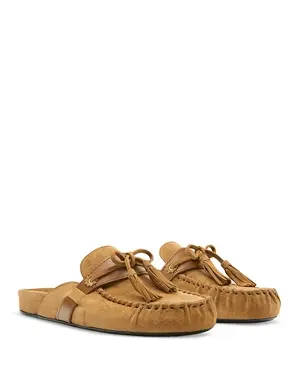 Isabel Marant Étoile Malvin Suede Mule Loafers