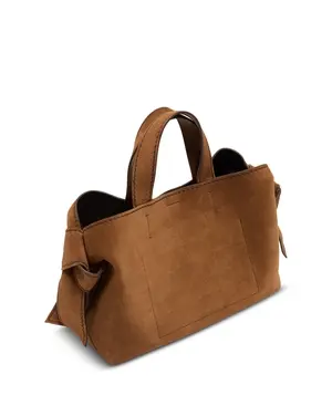 Acne Studios Suede Tote Bag - Cognac Brown