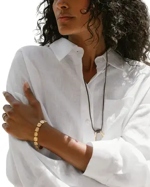 REISS Solena Linen Shirt - White