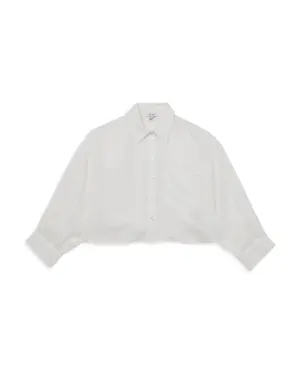 REISS Solena Linen Shirt - White