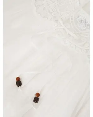 REISS Hesta Crocheted Lace Dress