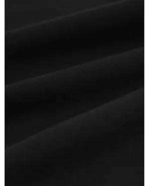 REISS Barton Premium Interlock Jersey Tee - Black