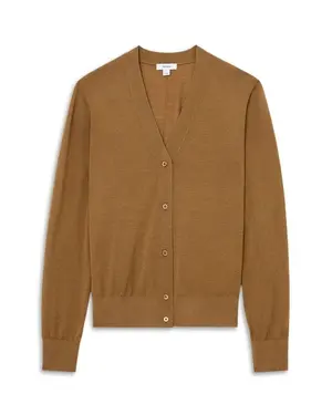 REISS Simi Merino Wool Cardigan