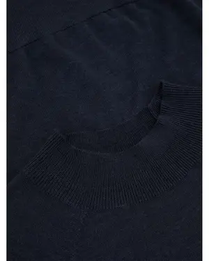 REISS Sienna Wool Funnel Neck Top