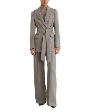 REISS Briony Belted Blazer