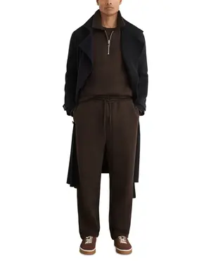 REISS Tanner Cotton Drawstring Pants
