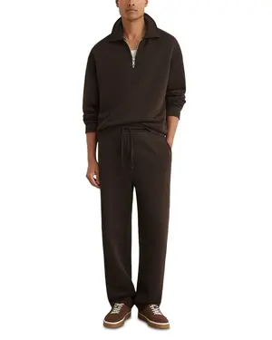 REISS Tanner Cotton Drawstring Pants