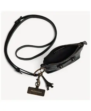 Balenciaga Le City Phone Strap With Pouch