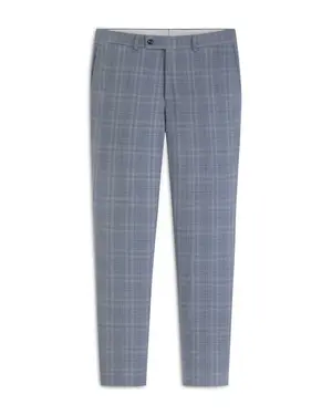 Ted Baker London Modern Fit Plaid Check Suit Pants