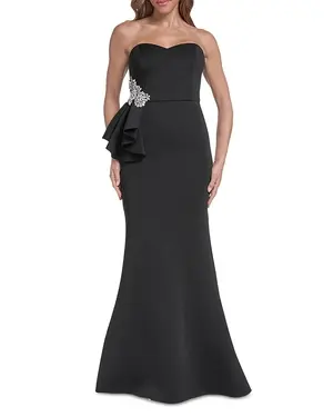 Eliza J Strapless Evening Dresses