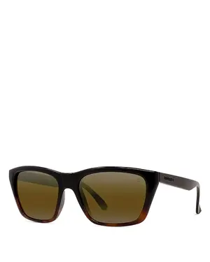 Vuarnet Rectangular Sunglasses - Havana/green