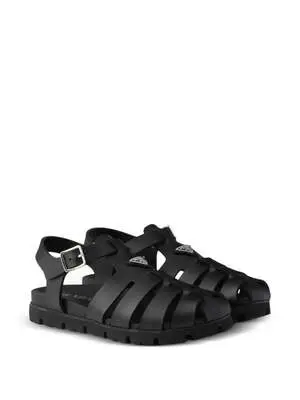 Prada Rubber Fisherman Sandals