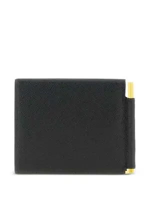 TOM FORD Grained Leather Money Clip Wallet