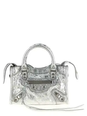 Balenciaga Le City Nano' Handbag - Silver