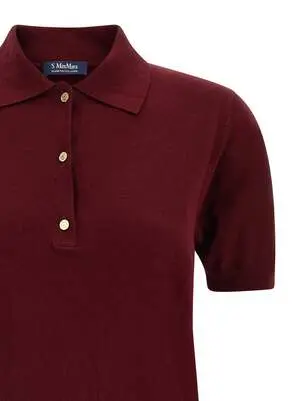 Max Mara Pomposa' Knit Polo Shirt
