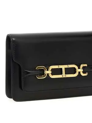TOM FORD Small Leather Crossbody Bag