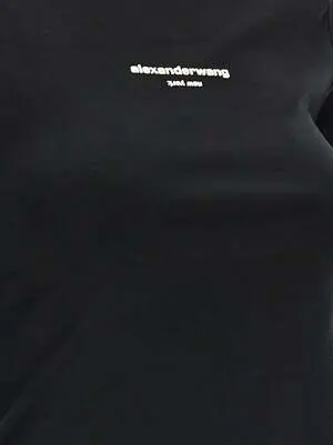 Alexander Wang Ls Tee W/logo Print' T-shirt
