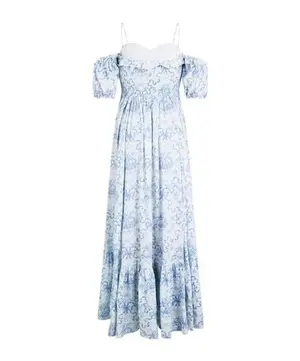 LoveShackFancy Printed Maxi Dress