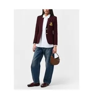 Ralph Lauren Solid Color Shoulder Bag