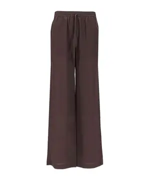 P.a.r.o.s.h Elasticated Wide-leg Trousers