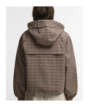Barbour Audrey Showerproof Hooded Long Sleeve Rain Anorak - No