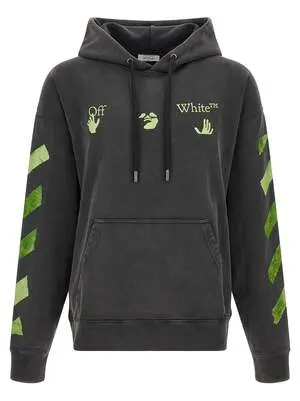Off-White Bacco Arrow Skate Sweatshirt - Gray