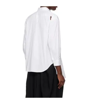Comme Des Garçons Lapel Long Sleeve Shirt