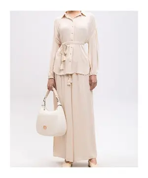 TWINSET Belted Shirt - White