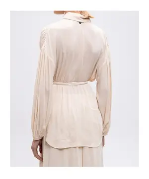 TWINSET Belted Shirt - White