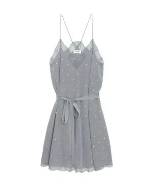 Zadig&Voltaire Ristyz Rhinestone-embellished Mini Dress
