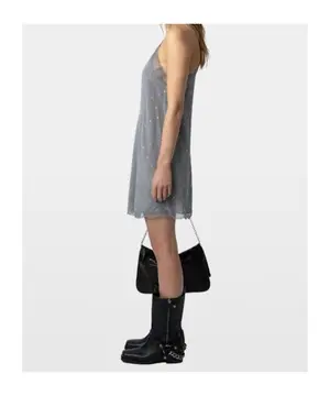 Zadig&Voltaire Ristyz Rhinestone-embellished Mini Dress